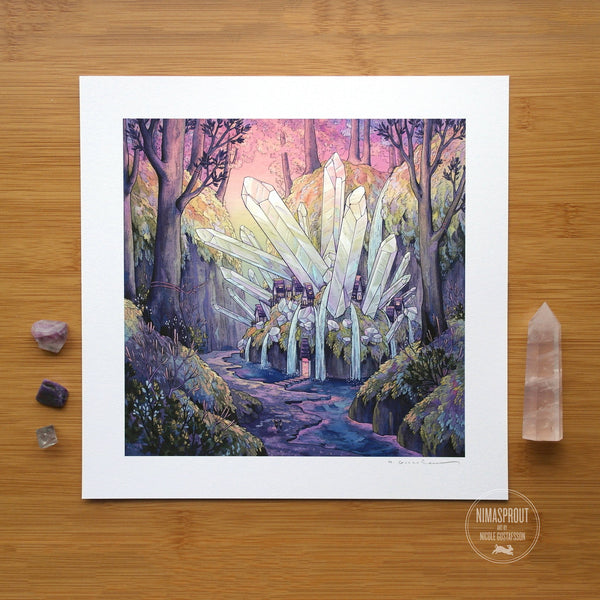 Crystal Cascades Print – Crafty Wonderland