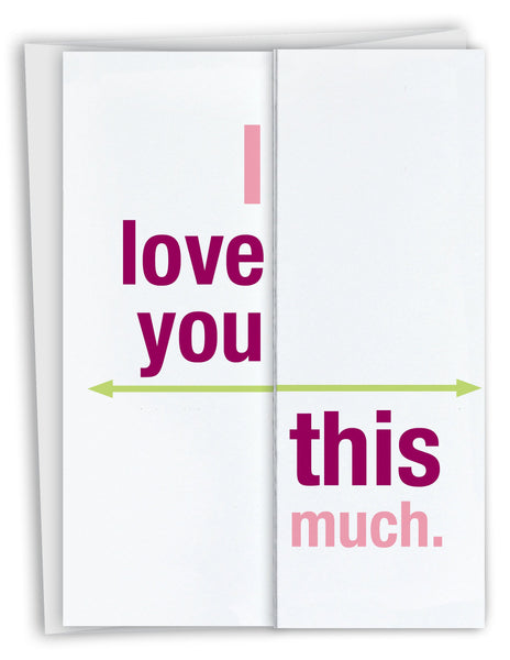 I Love You This Much Fold Out Card – Crafty Wonderland