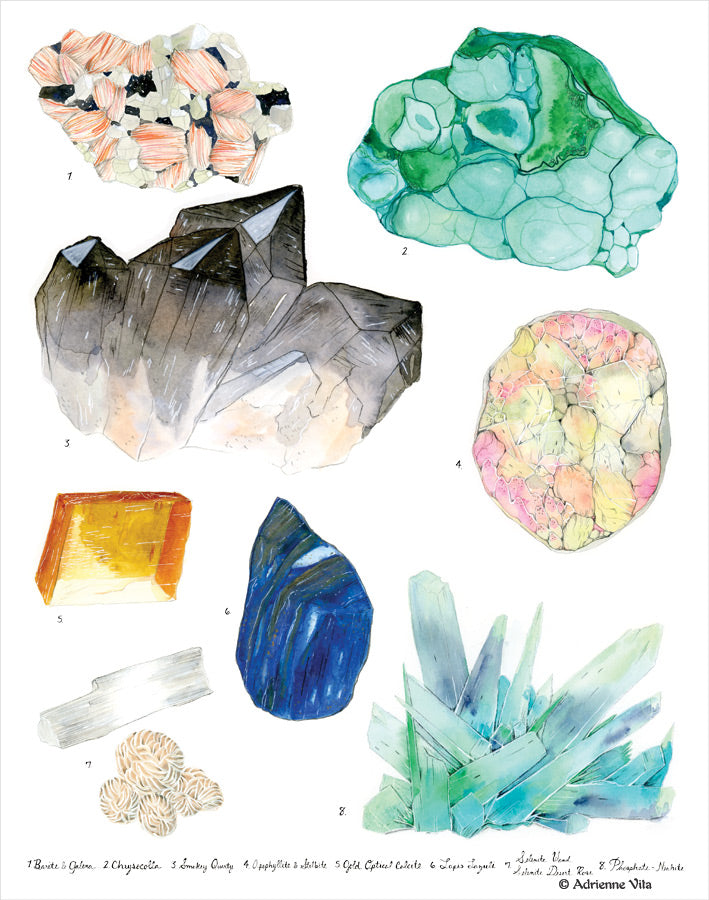 Mineral Color Chart Glass Color Chart Hydrothermal Quartz & Terbium,